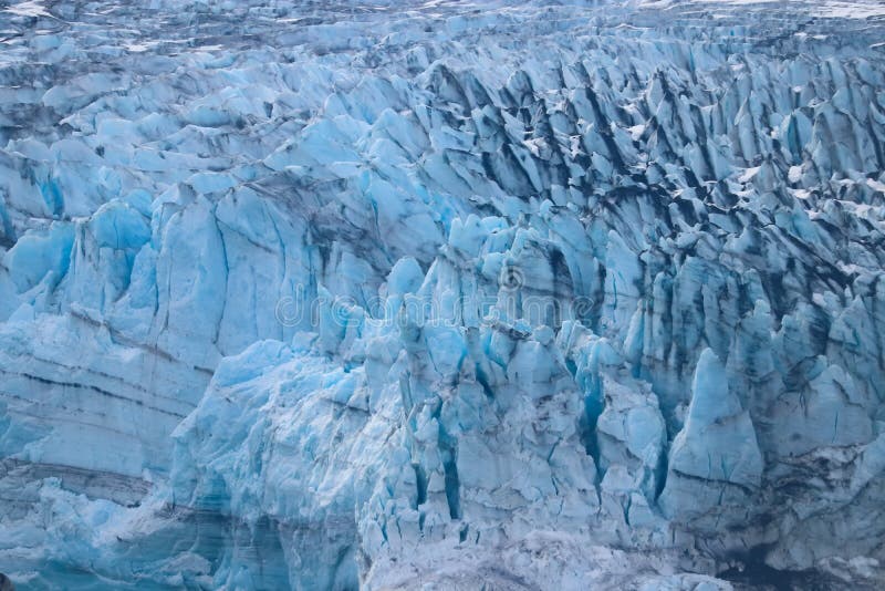Beautiful Pattern of Glacier Ice Stock Image - Image of background ...