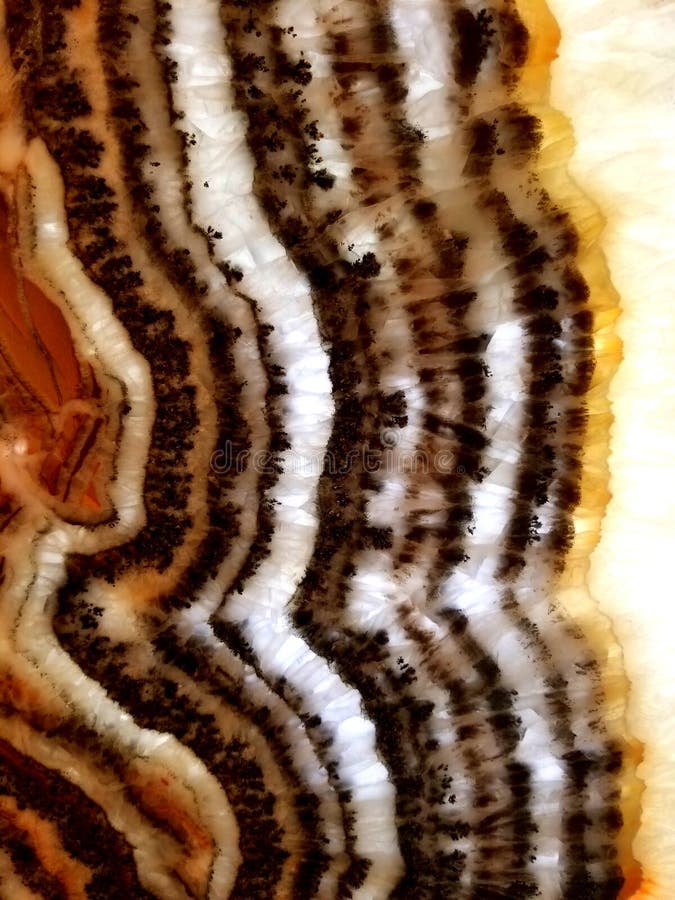 Beautiful Pattern on a Natural Onyx Stone Lamp Stock Photo - Image of ...