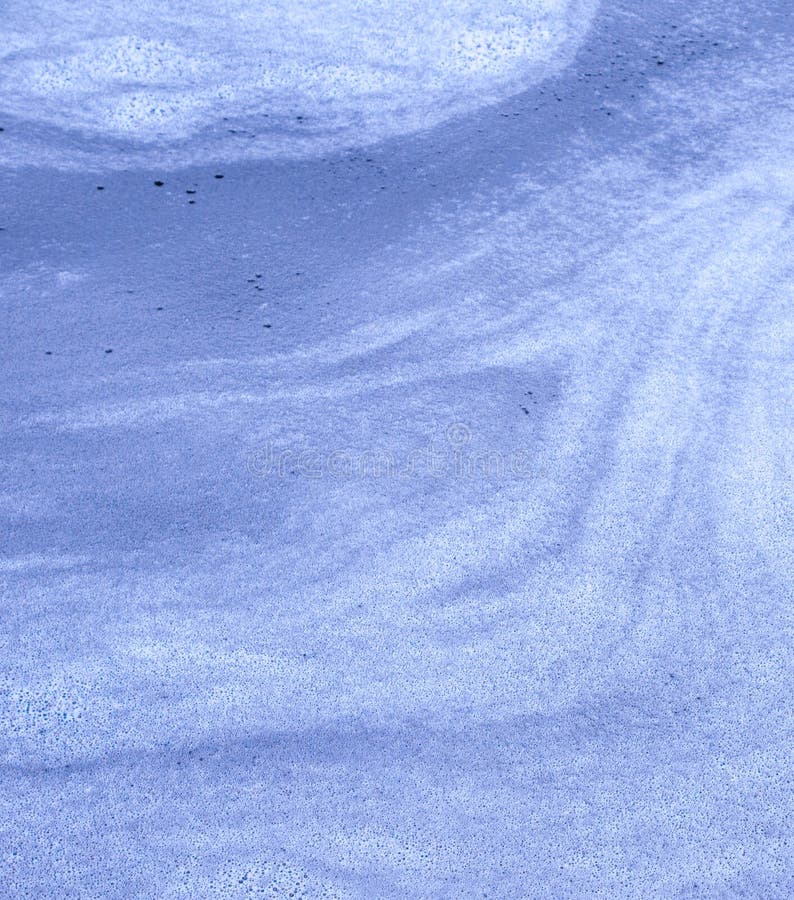 Beautiful Pattern of Water Foam Stock Photo - Image of disolved, oxygen ...