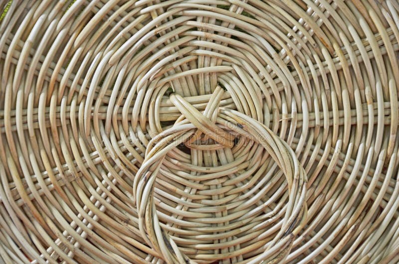 Beautiful Pattern of Woven Rattan Stock Photo - Image of abstract ...