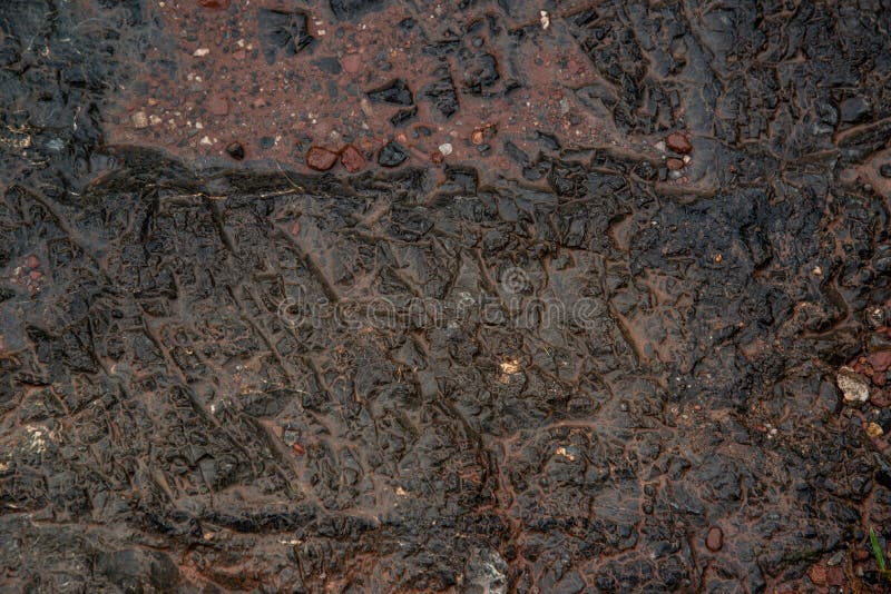Beautiful Patterns of Granite on the Mountains that Erode Naturally ...