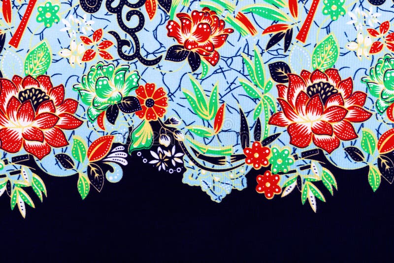 Beautiful Patterns of Indonesia Batik Stock Image - Image of design ...