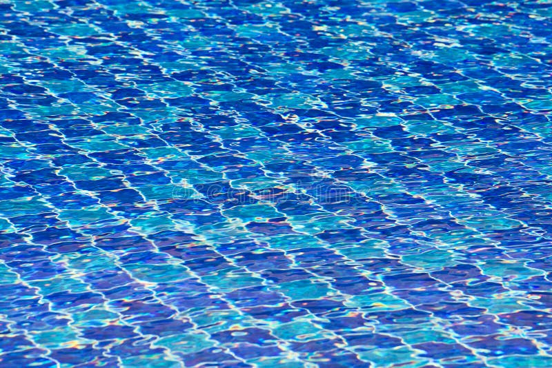 Beautiful Patterns in Swimming Pools. Stock Photo - Image of light ...