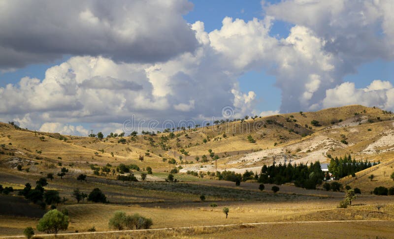 Paved road in Turkey stock image. Image of paved, pave - 111602919