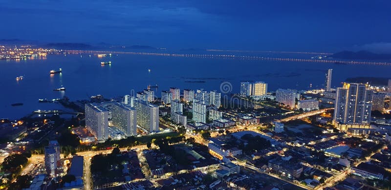 Beautiful Penang stock photo. Image of night, travel - 137259006