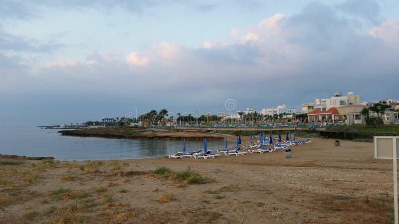 The Beautiful Pernera Beach Protaras in Cyprus Stock Photo - Image of ...