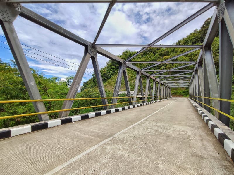 Beautiful Perspective Architecture Design View of a Bridge Stock Image ...