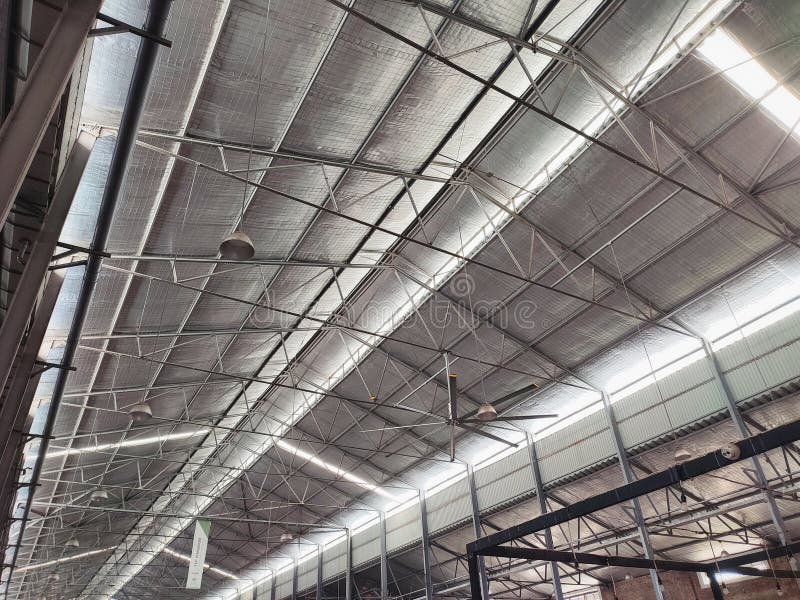 Beautiful Perspective Architecture View of the Old Factory Building ...