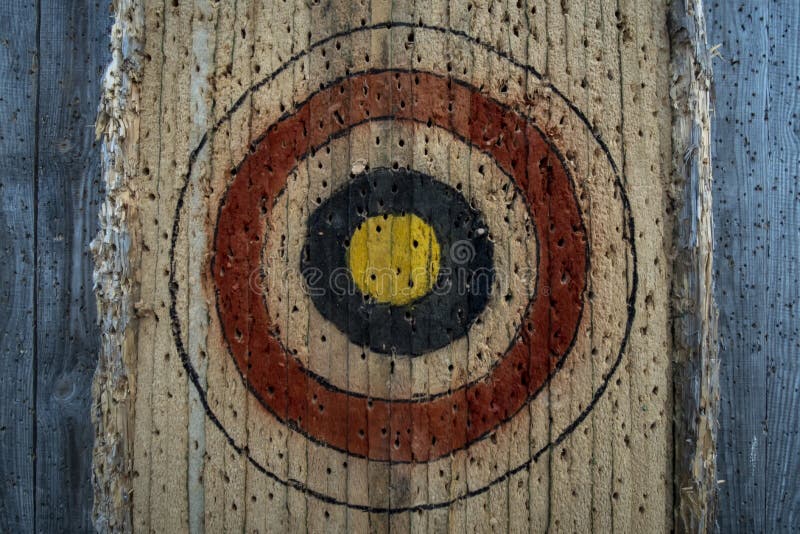 Old archery target stock photo. Image of archery, accuracy - 201061638