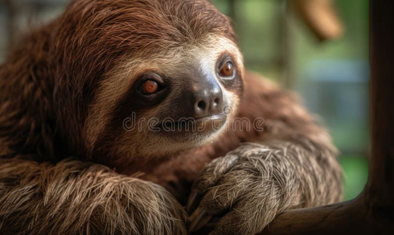 A Beautiful Photograph of the Pygmy Three-toed Sloth Stock Illustration ... A Beautiful Photograph of the Pygmy Three-toed Sloth Stock Illustration ...
