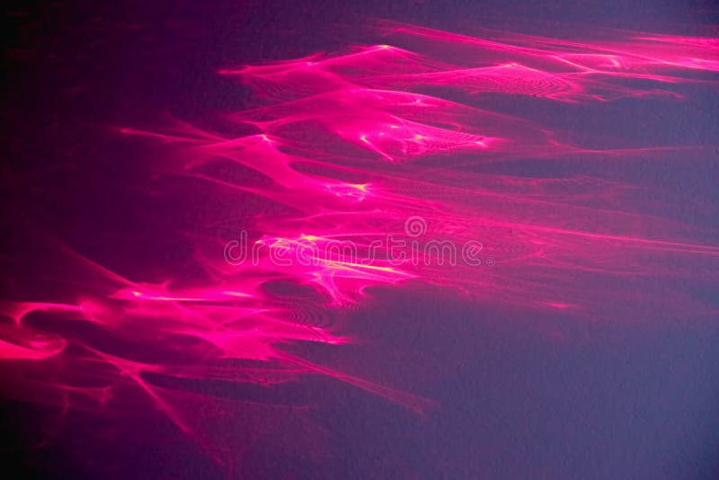 Abstract Photophone Painted with a Red Laser As a Result of Light ...