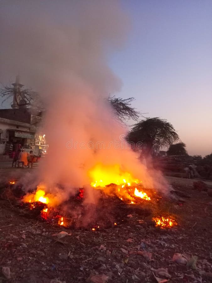 It is a Beautiful Picture of Fire. Looks Very Dangerous Stock Photo ...