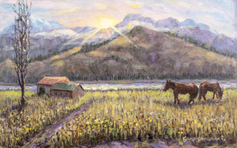 Beautiful Picture of the Landscape is Suitable for the Background ...