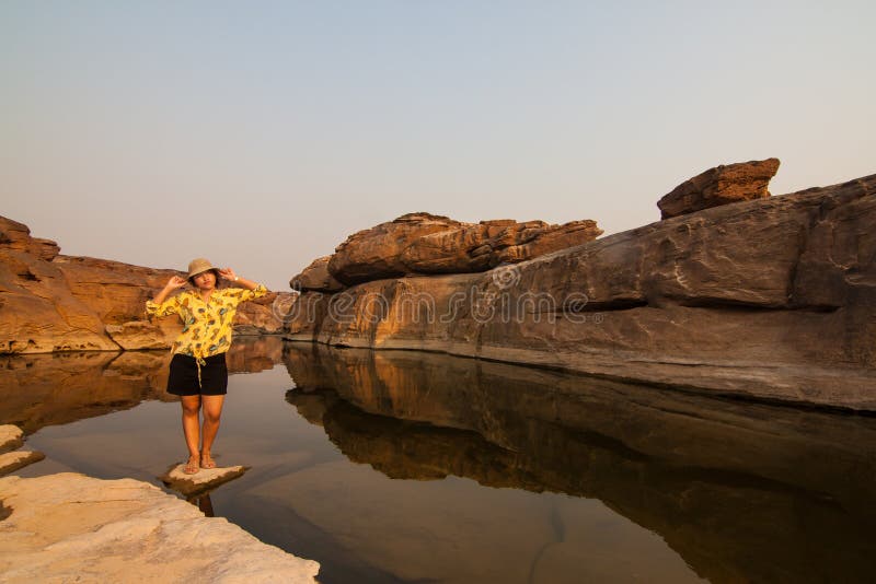 Sam Phan Boke, Ubon Ratchathani Thailand Stock Photo - Image of scenic ...