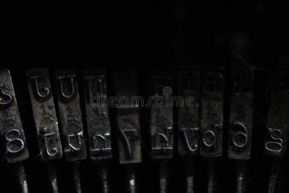 Beautiful Picture of Writing Machine Keyboard Macro Effect Stock Image ...