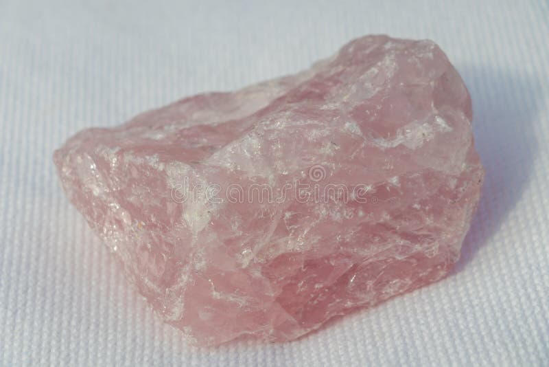 Beautiful Piece of Rose Quartz Stock Photo - Image of citrine, amethyst ...