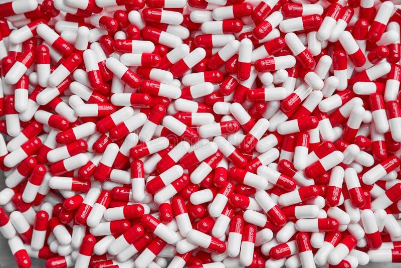 Beautiful Pill Capsule Image Stock Photo - Image of antibiotic, science ...