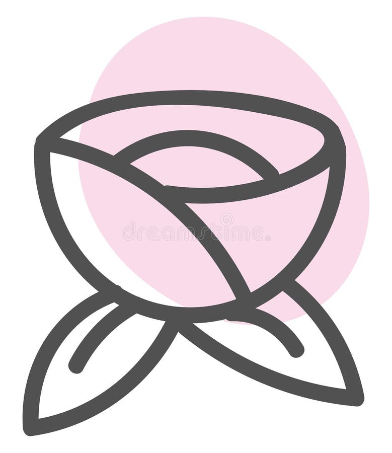 Beautiful Pink Flower, Icon Stock Vector - Illustration of spike ...
