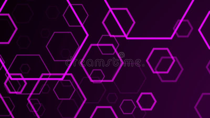 Beautiful Pink Geometric Structure Background. Hexagons Texture Stock ...