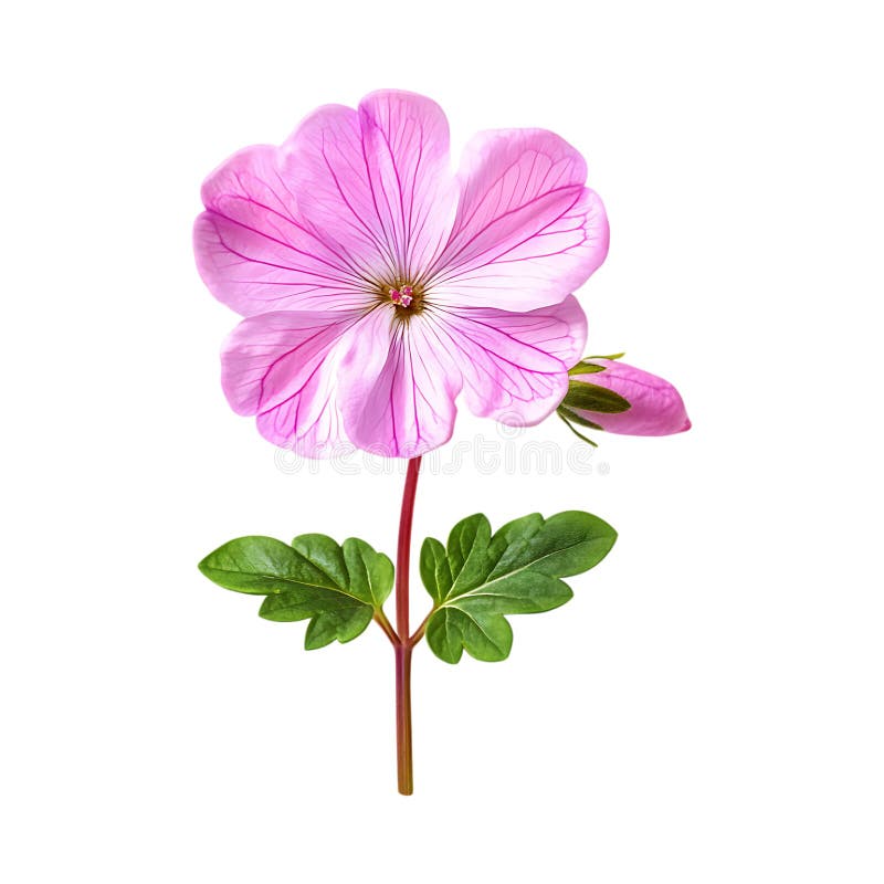 Beautiful Pink Geranium Flower HighResolution Image for Backgrounds and ...