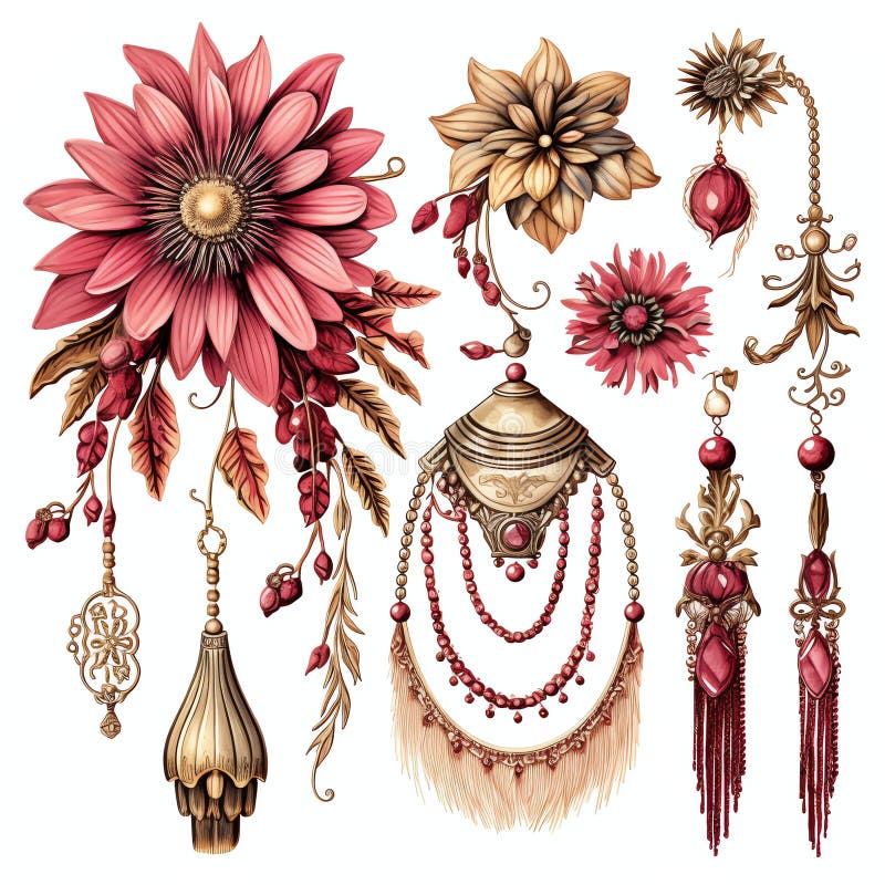 Beautiful Pink Lasso Clipart Illustration Stock Illustration ...