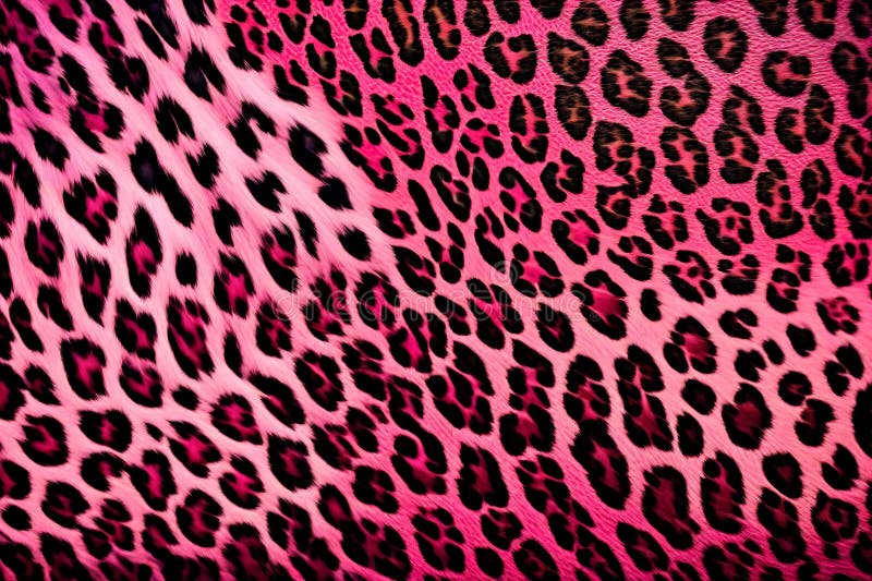 Pink leopard skin texture stock illustration. Illustration of design ...