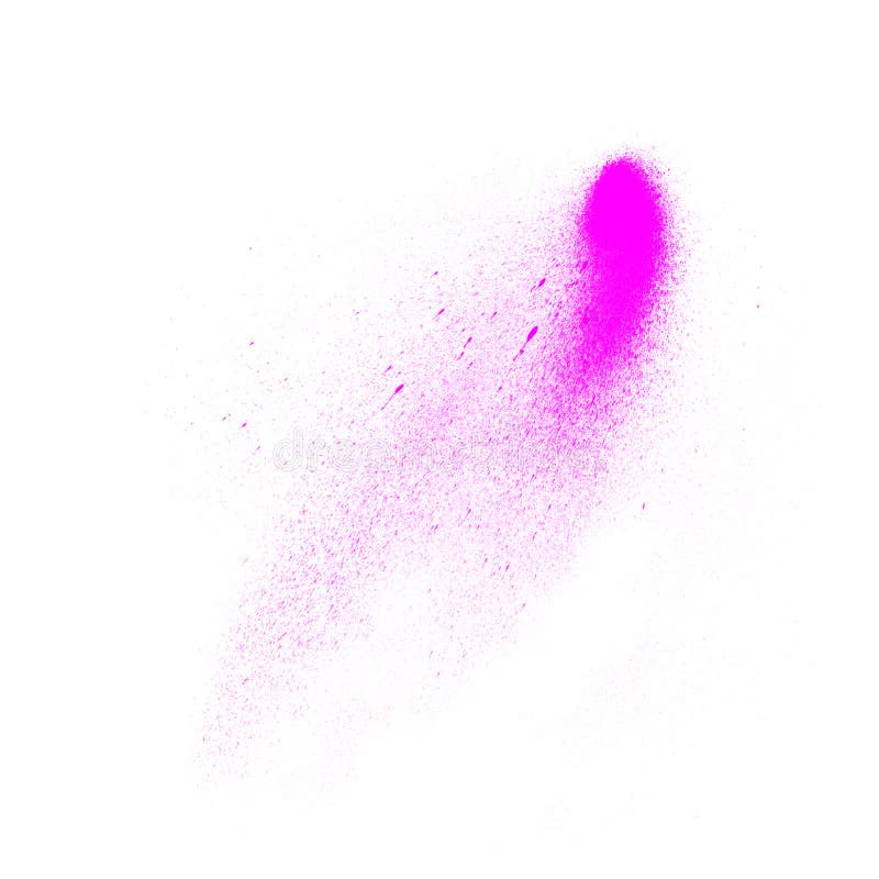 Beautiful Pink Paint Splash Background Stock Illustration ...