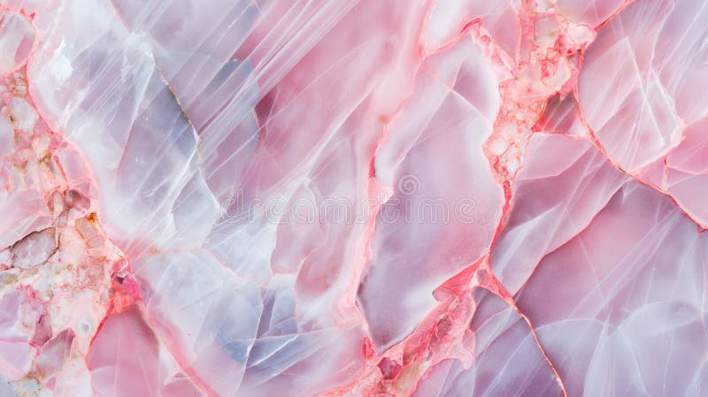 Beautiful Pink Quartz Crystal Texture Background Stock Photo - Image of ...