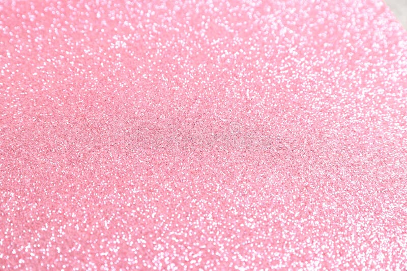 Beautiful Pink Shiny Glitter As Background, Top View Stock Image ...