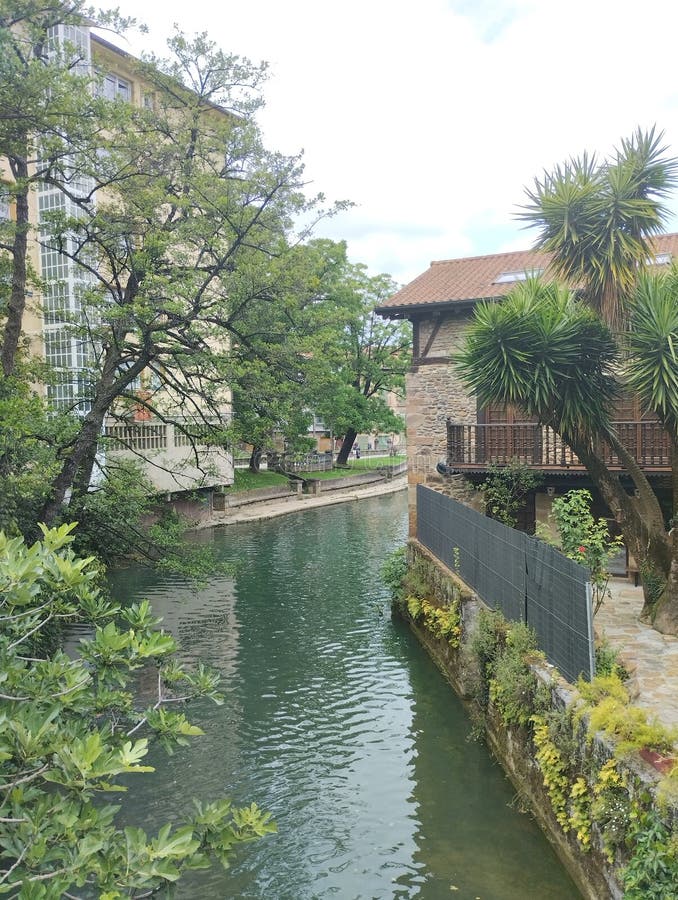 A Beautiful Place in One of the Cities in Spain Stock Image - Image of ...