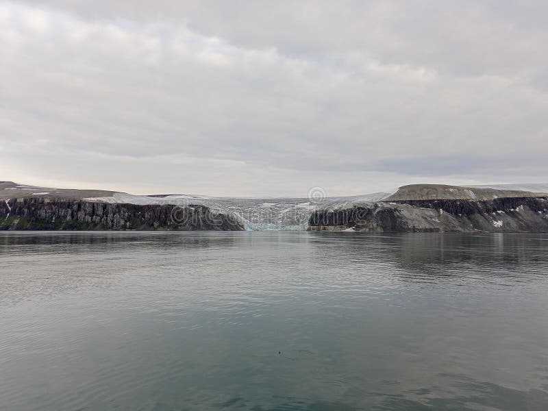 Beautiful Place Svalbard , North Norway Stock Image - Image of bridge ...