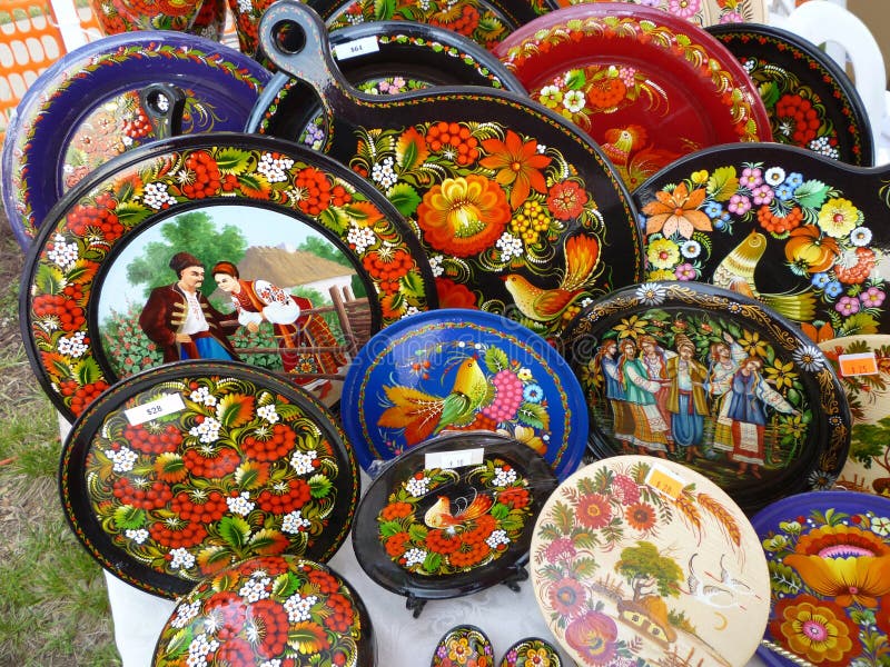 Beautiful Plate Collection stock photo. Image of collection - 14364508