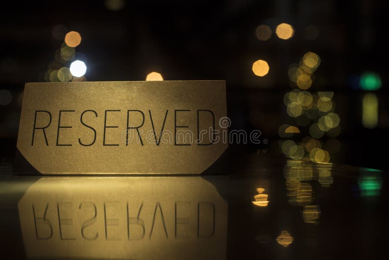 Reserved Sign Black Gold Text Stock Photos - Free & Royalty-Free Stock ...