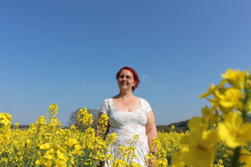 Topless Woman Field Wildflowers 9 Stock Photos - Free & Royalty-Free ...