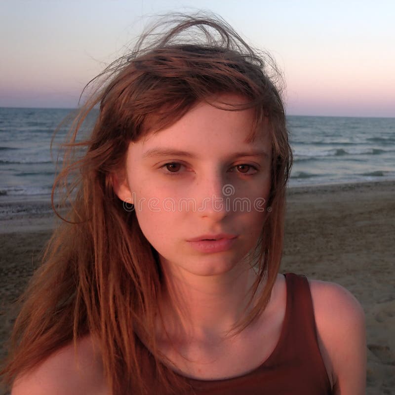 Beautiful Polish Woman Posing Closeup Stock Image - Image of closeup ...