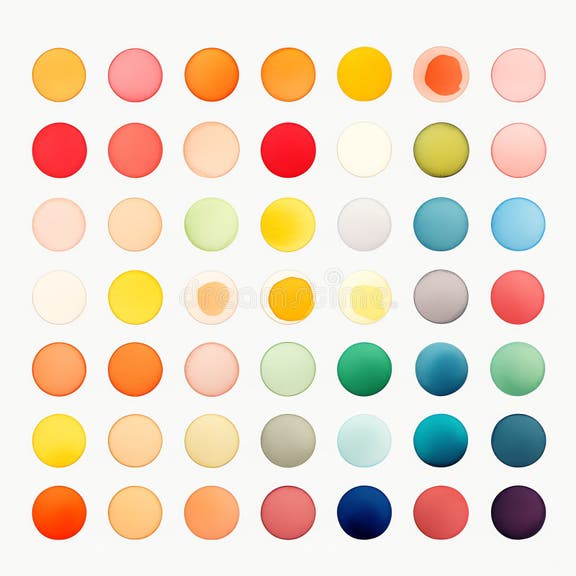 Beautiful Polka Dot Pattern Clipart Illustration Stock Illustration ...