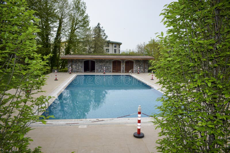 A Beautiful Pool with Clear Water Stock Image - Image of horse4 ...