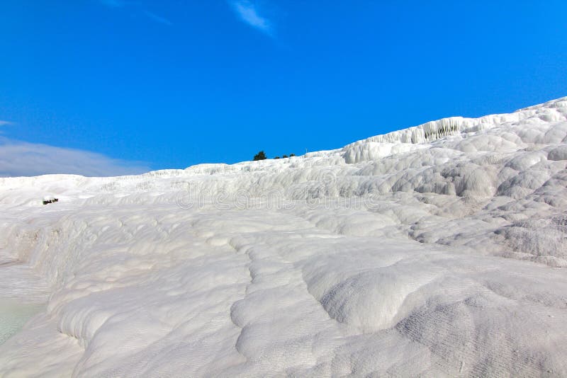 The Beautiful Pools in Pamukkale Turkey Stock Image - Image of ...