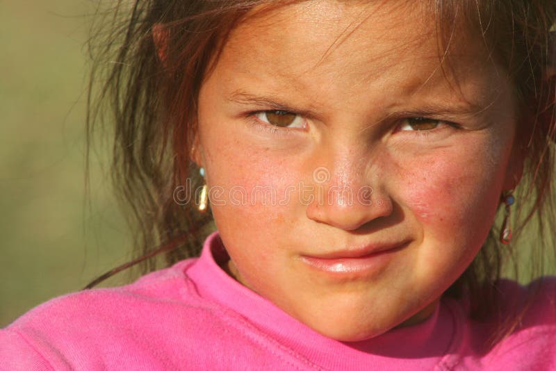 Beautiful poor girl stock photo. Image of hair, feeling - 5512342