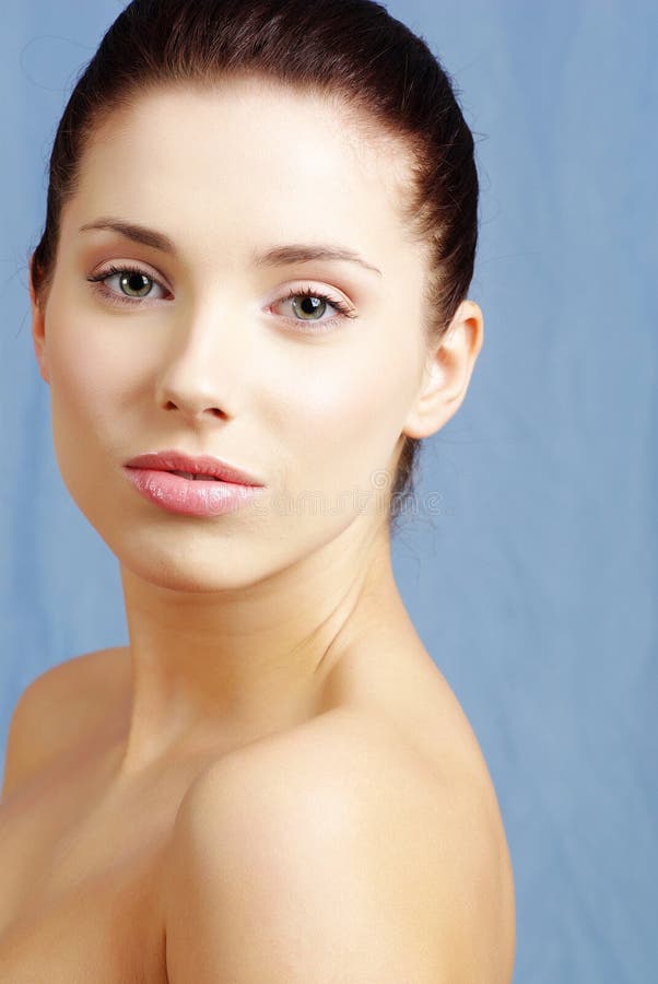 Beautiful Portrait. Creative Makeup Stock Image - Image of lovely ...