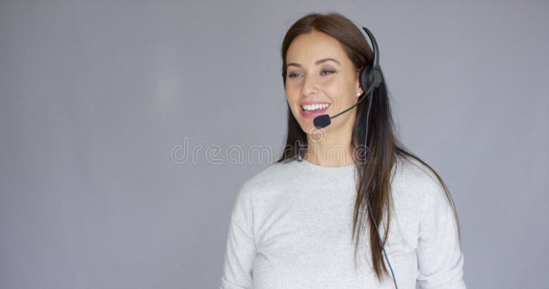 Positive Female Vlogger Shooting Culinary Show Speaking about Exotic ...