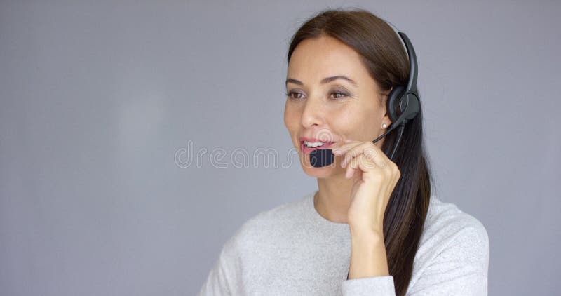 Positive Female Vlogger Shooting Culinary Show Speaking about Exotic ...