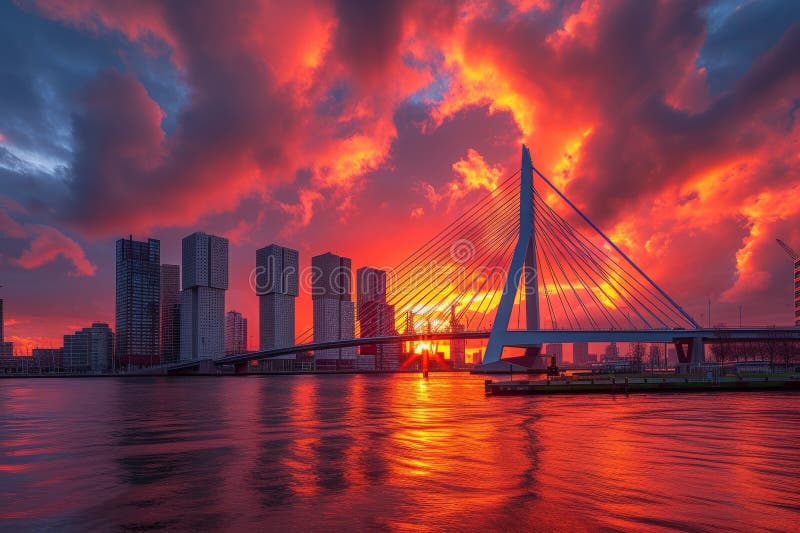 Sunsets and Sunrises All Over the World Stock Illustration ...