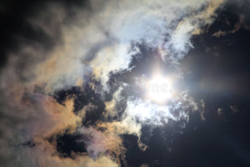 Beautiful Pre-dawn Sky and Soft Sun Stock Photo - Image of appears ...