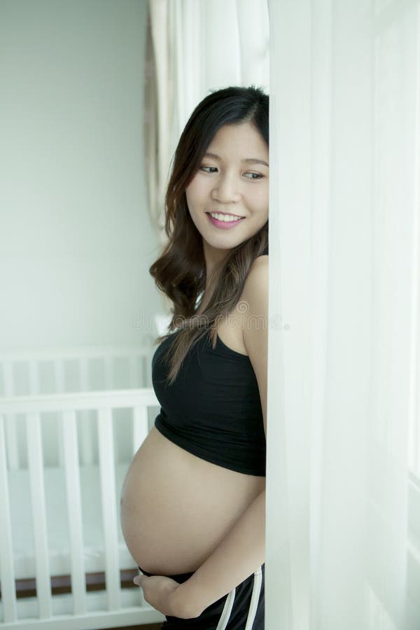 Beautiful Pregnant Smiling Face with Happiness Emotion Stock Image ... Beautiful Pregnant Smiling Face with Happiness Emotion Stock Image ...