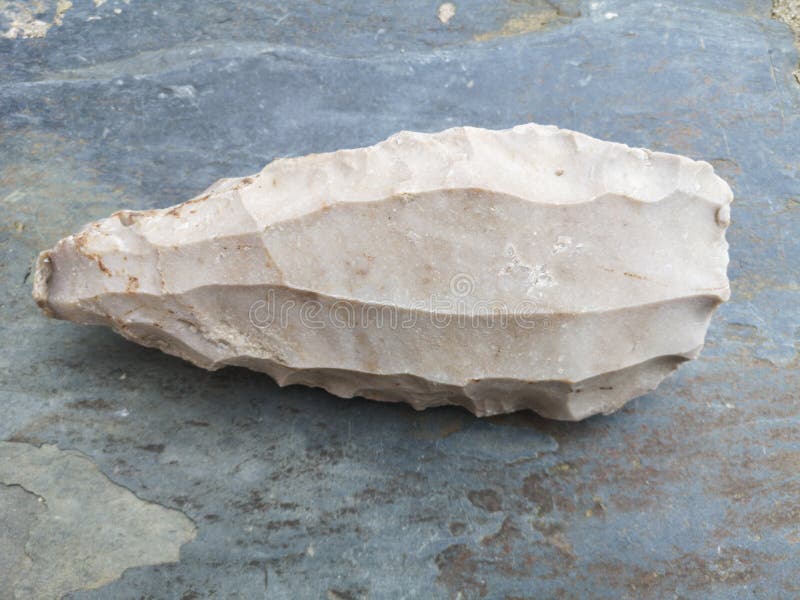 Prehistoric Stone Tool and Weapon Stock Photo - Image of archaeology ...