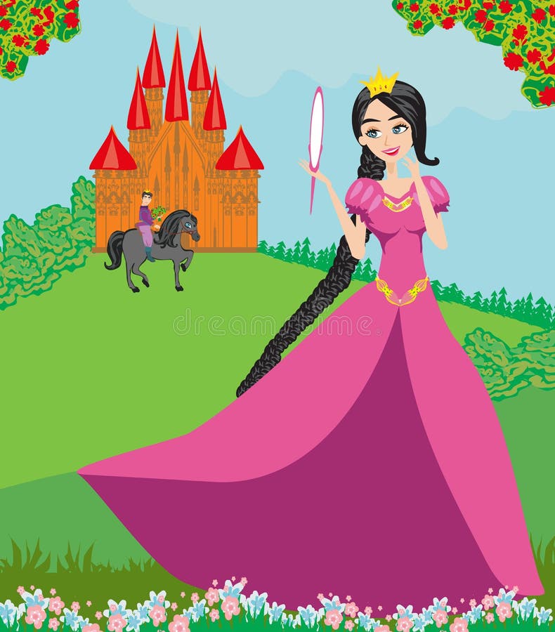Beautiful Prince And Princess Stock Vector Illustration Of Fairy