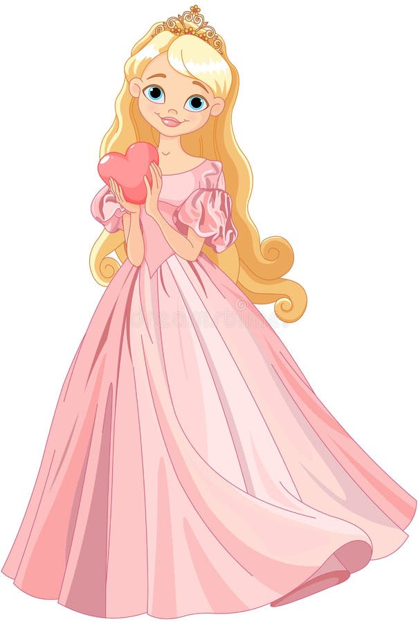 Beautiful princess stock vector. Illustration of label - 49155952