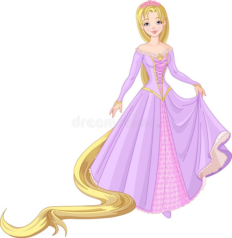 Rapunzel Cartoon Stock Illustrations – 286 Rapunzel Cartoon Stock ...