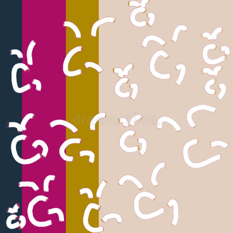 Beautiful Printed Pattern of Clothes Design Stock Illustration ...